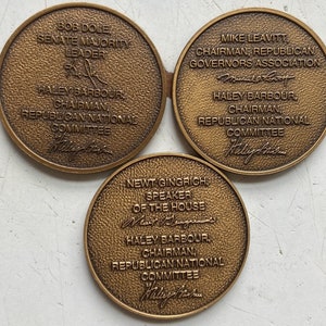 Vintage Coins,coins, Commemorative Coins, Inaugural Gala, Republican ...