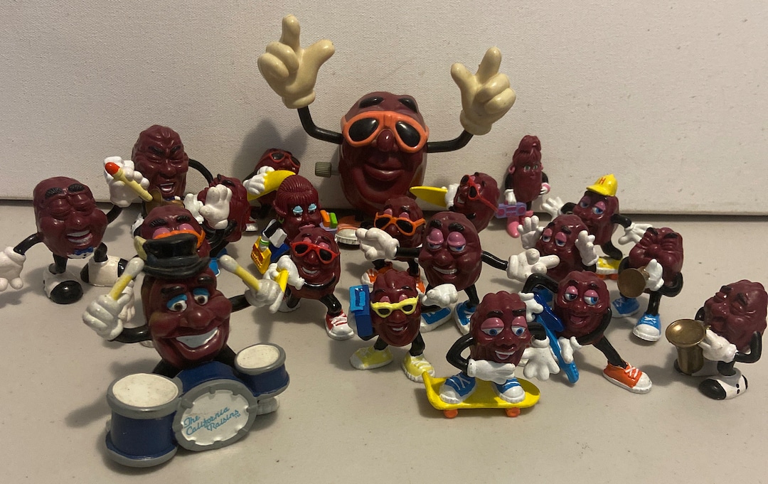 California Raisin Men, Raisin Men, Collectibles, Collectible Figurines ...