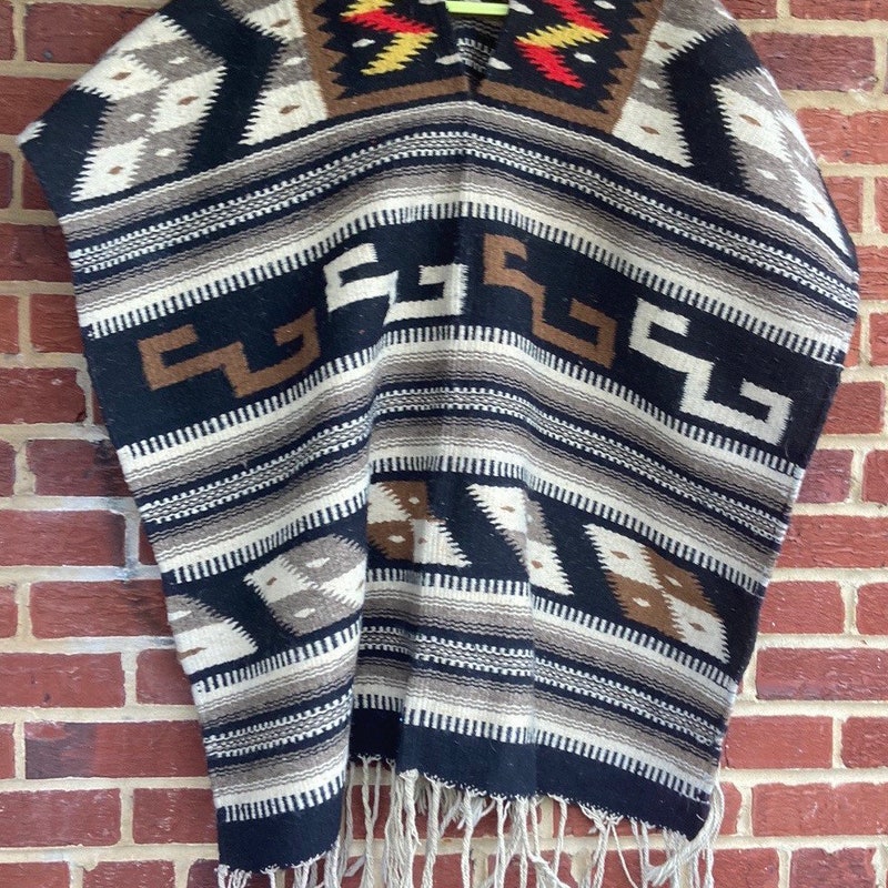 Western Poncho - Etsy