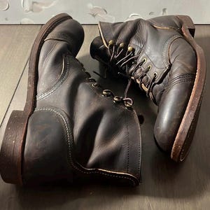 Red Wing 4584 Men's Sz 12 Brown Leather Boot,red Wing Shoes,red Wings ...