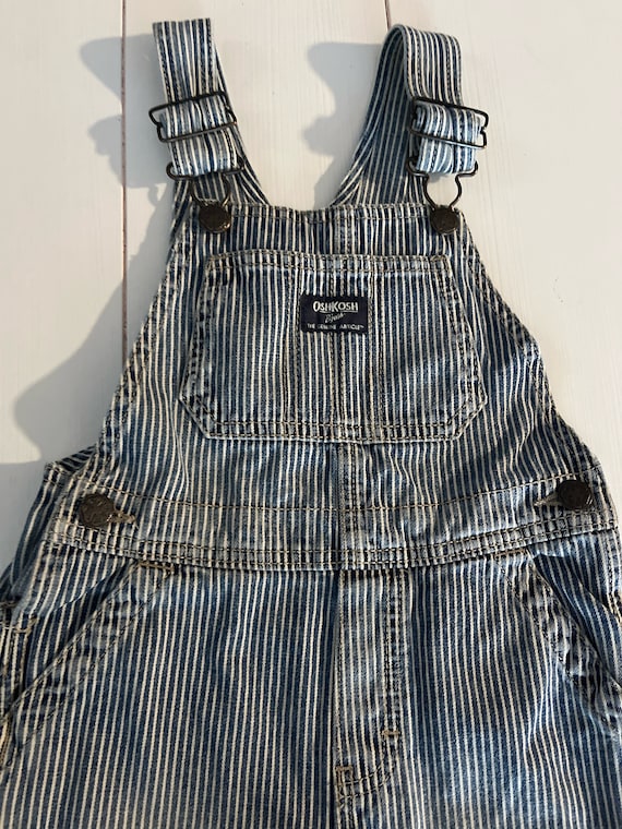 Oshkosh 4T Conductor Overalls,train overalls,blue and… - Gem