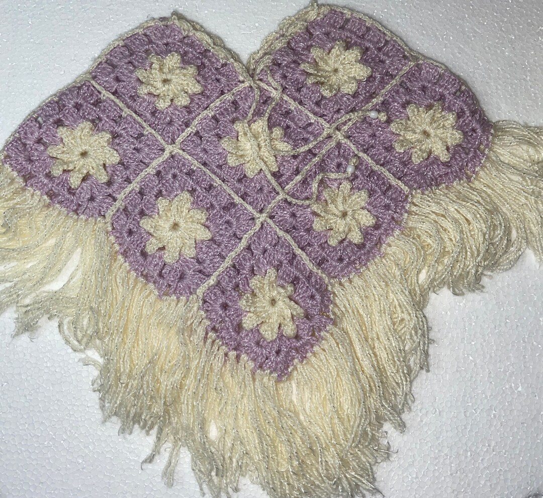 Toddler Poncho, Granny Square Poncho,granny Square,toddler, Poncho ...