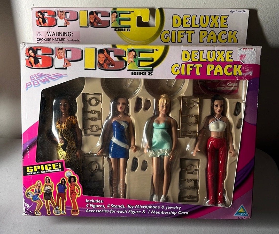Spice Girls 6"deluxe Gift Pack Baby Posh Sporty Scary Dolls Toymax ...