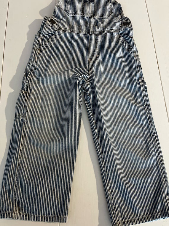 Oshkosh 4T Conductor Overalls,train overalls,blue and… - Gem