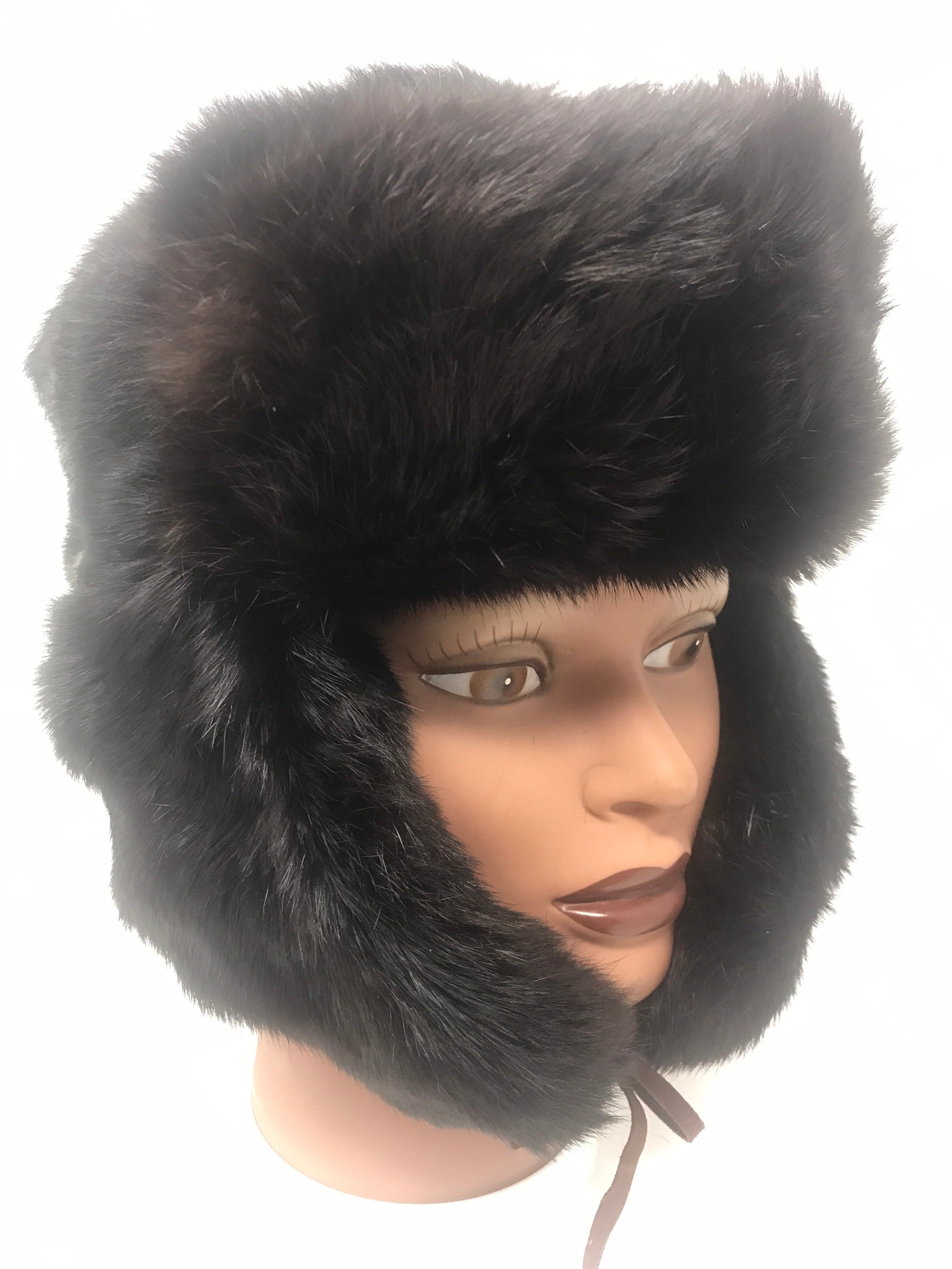 Vintage Fur Trapper Hatfur Hattrapper Hatwinter Hatfur | Etsy