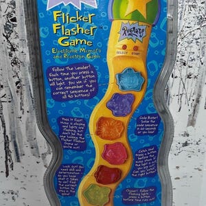NEW Vintage Rugrats Flicker Flasher Electronic Memory and Reaction Game ...