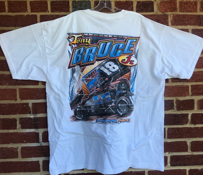 Tony Bruce Jr T-shirty2kracingstunt Racinggentlemens - Etsy