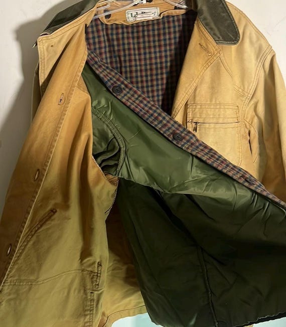Vintage L.L. Bean Barn Jacket,Ranch hand,lined jacket… - Gem