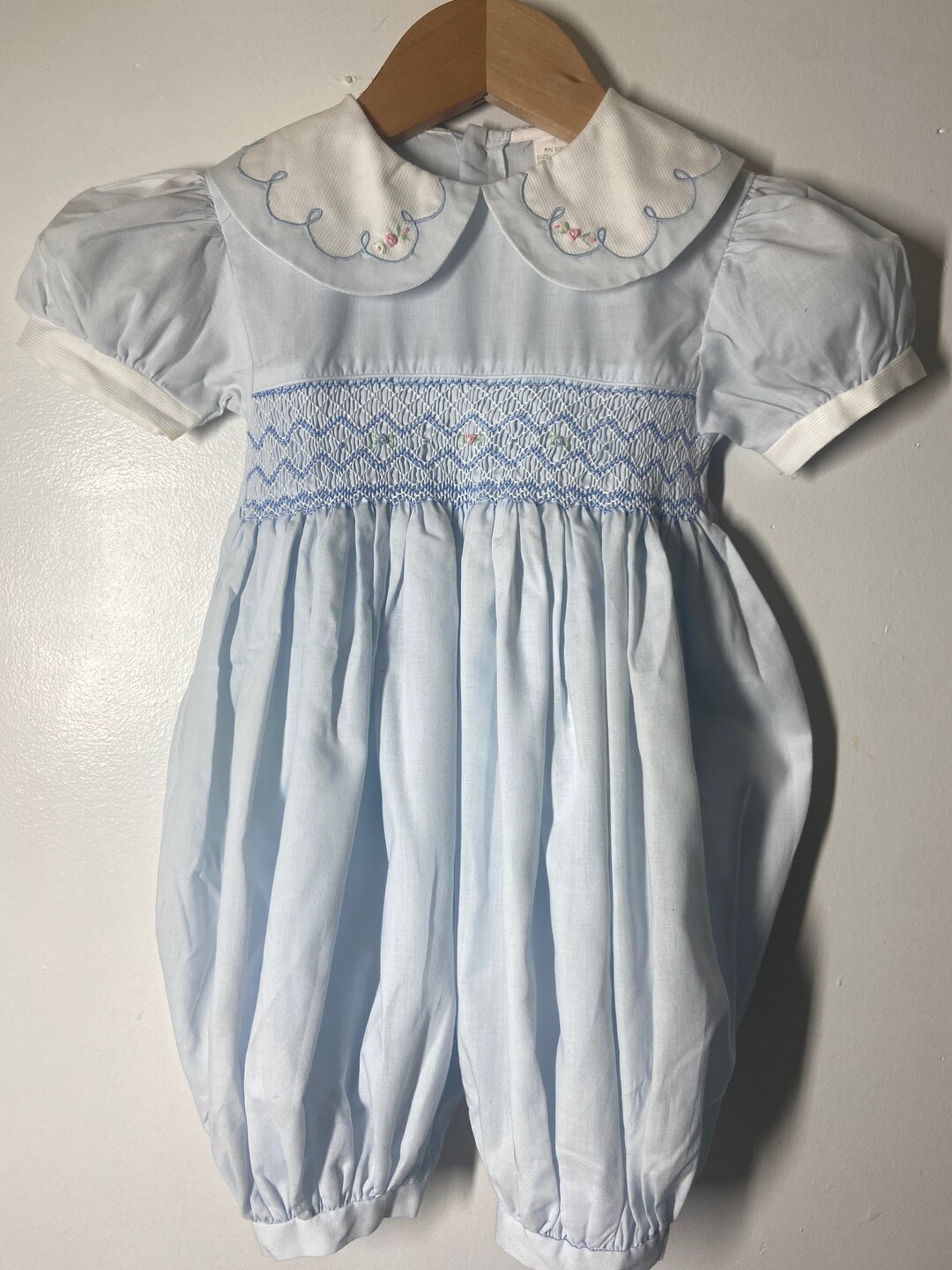 Hand Smocked Toddler Romper Playsuit,toddler Romper ,hand Smocked ...