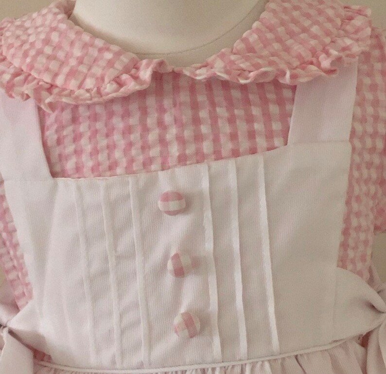 Vintage Faux Apron Dressapron Dressvintagevintage - Etsy
