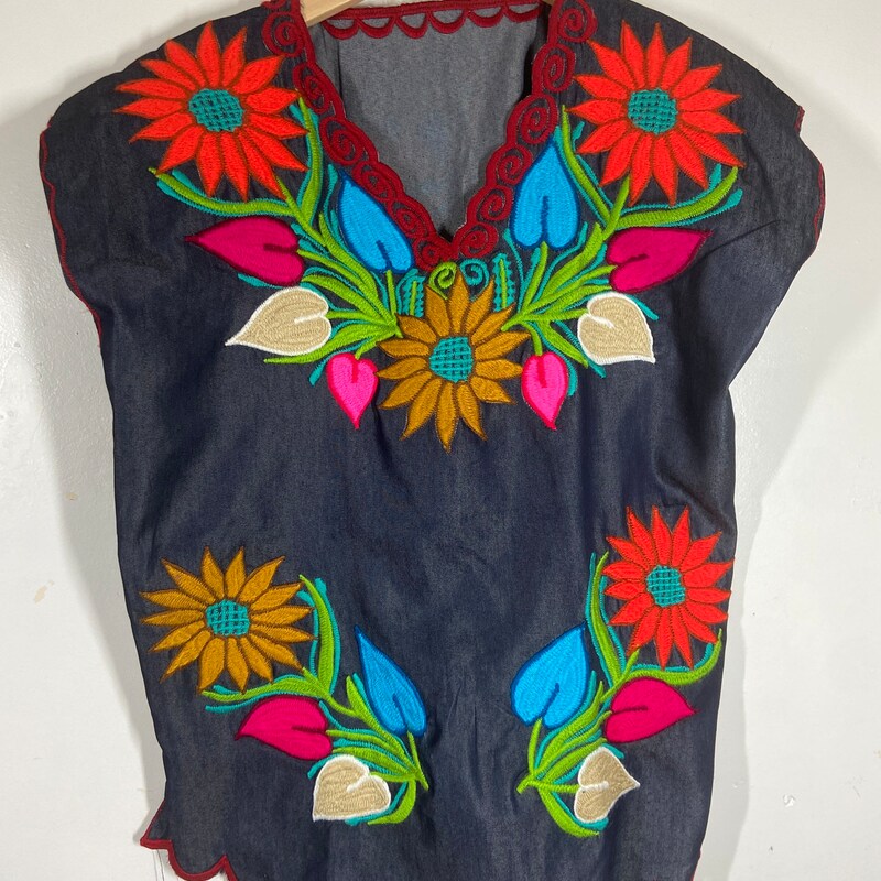 Womens Embroidered Tops - Etsy