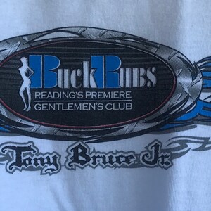 Tony Bruce Jr T-shirt,y2k,racing,stunt Racing,gentlemens Club, Vintage ...