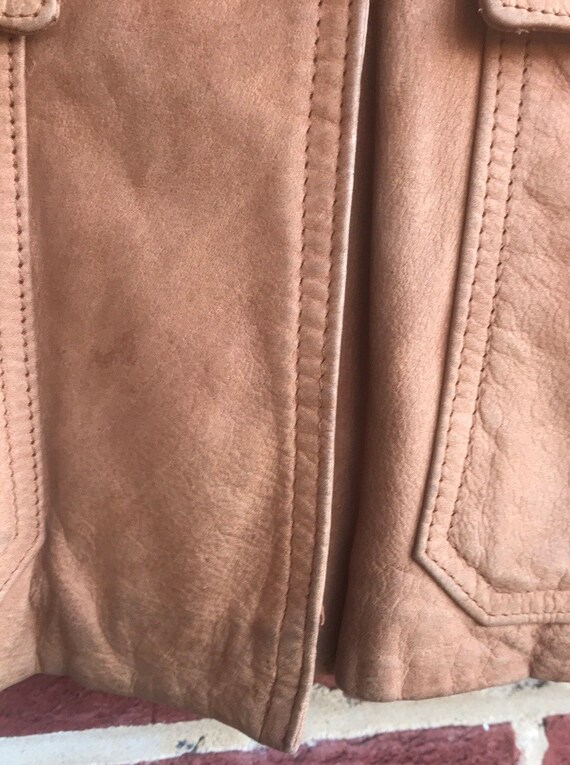 Georgetown Leather Safari Style Coat, Georgetown leat… - Gem