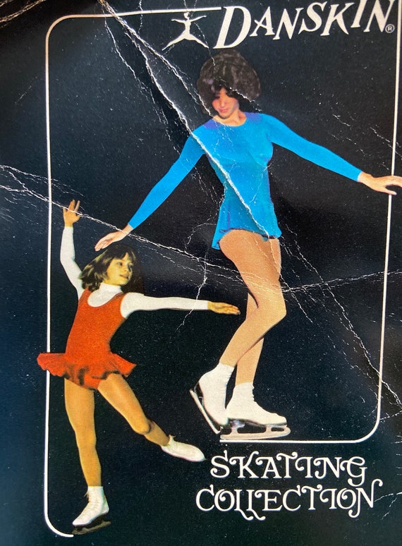 Vintage Danskin Leotard Danskin Skate And Collection Gem
