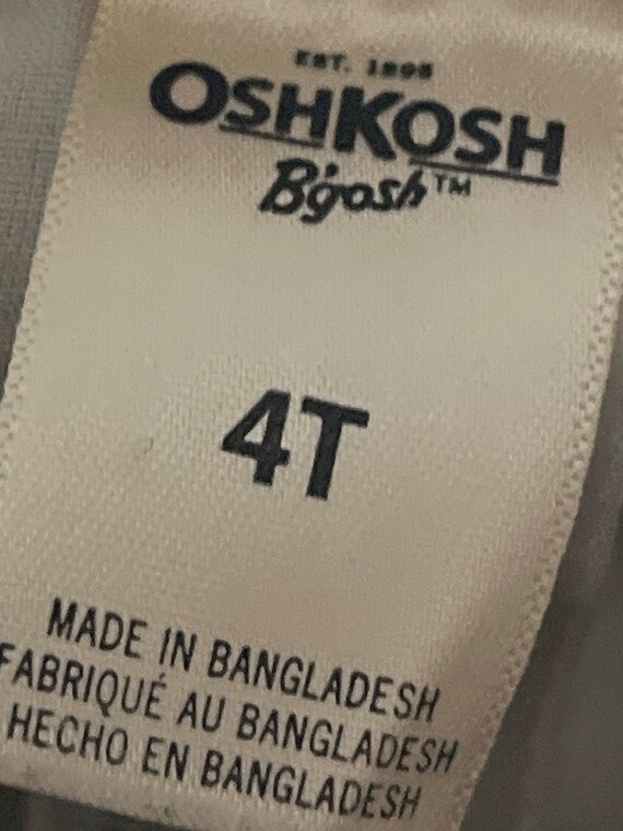 Oshkosh 4T Conductor Overalls,train overalls,blue and… - Gem