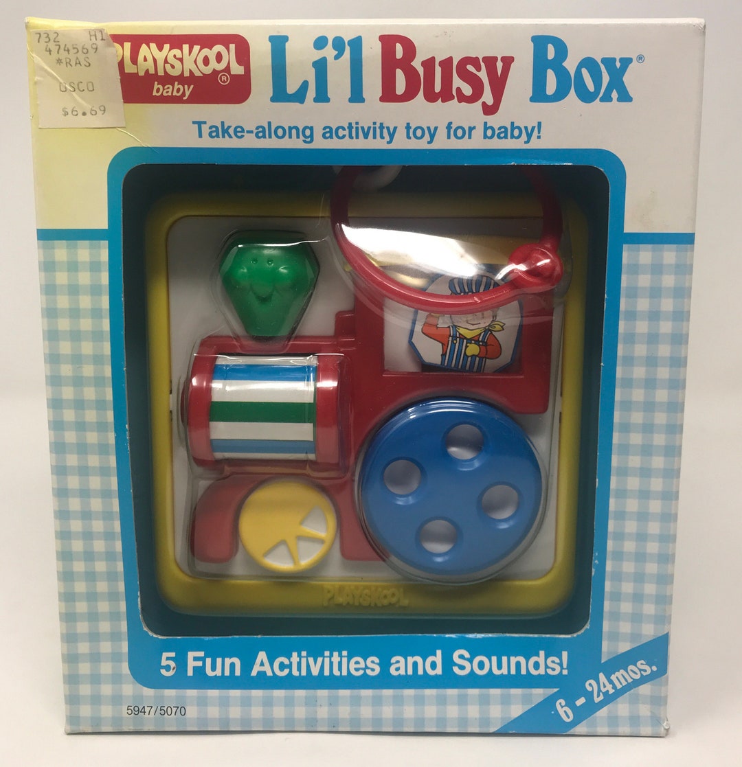 Playskool,playskool Li’l Busy Box,baby Toy,stroller Toy,crib Toy ...