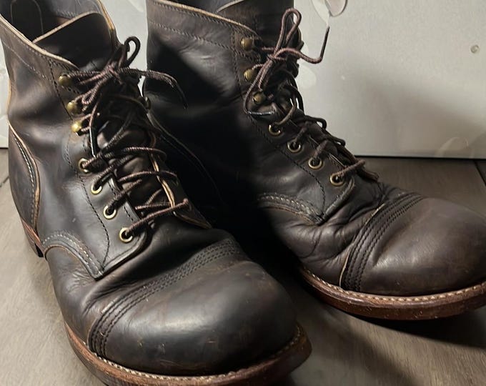 Red Wing 4584 Men's Sz 12 Brown Leather Boot,red Wing Shoes,red Wings ...