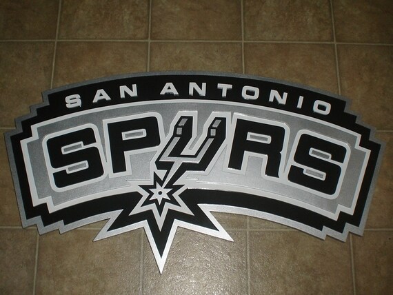 San Antonio Spurs 3D Logo Hand Made Wall Display Tim Duncan | Etsy