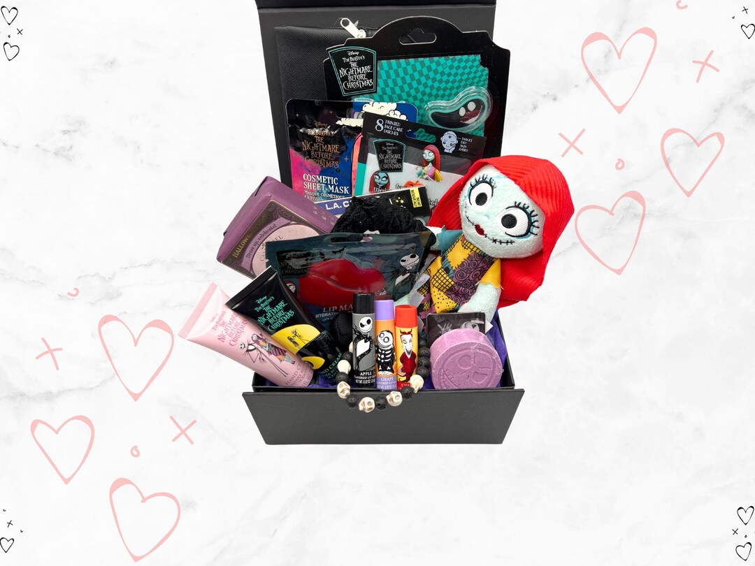 Nightmare Before Christmas Gift Box NBC Gift Halloween Self Care Goth ...