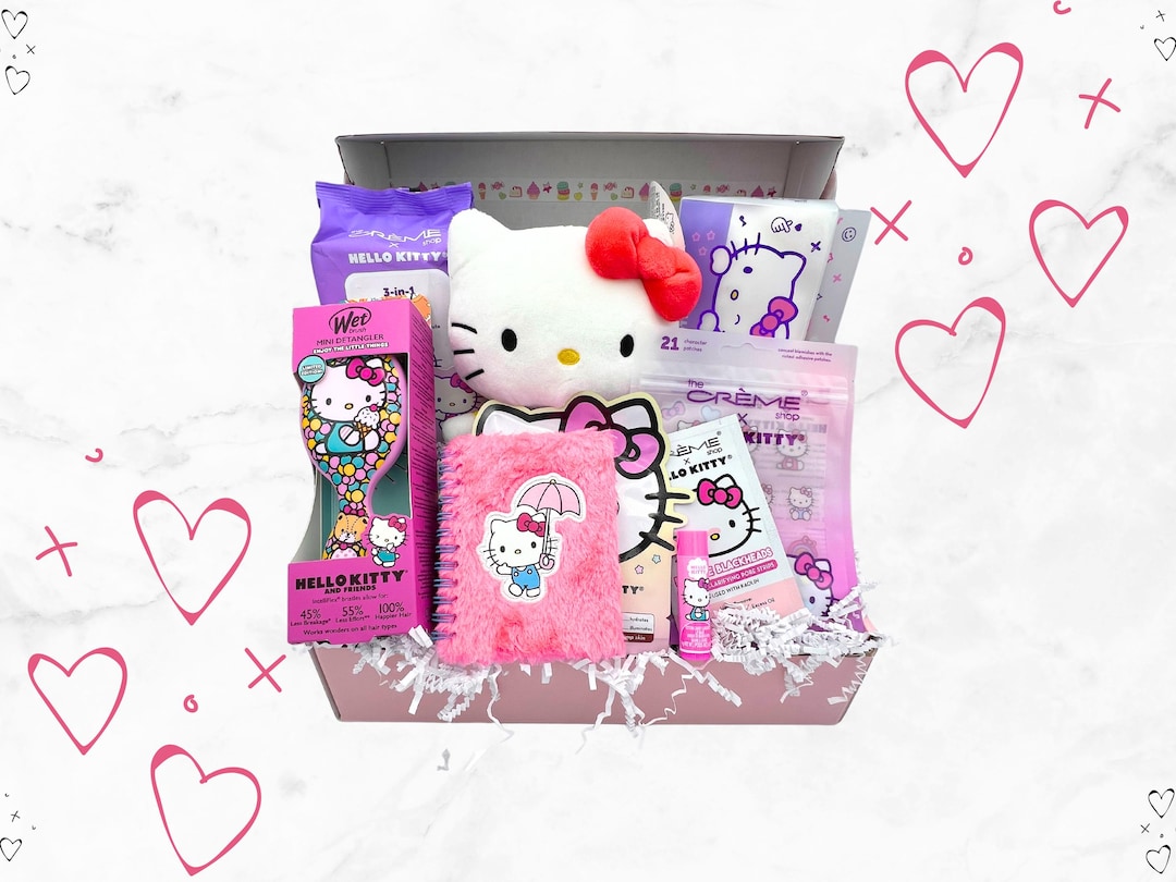 Hello Kitty Gift Hello Kitty Gift Box Self-care Gift Box Kawaii Gifts ...