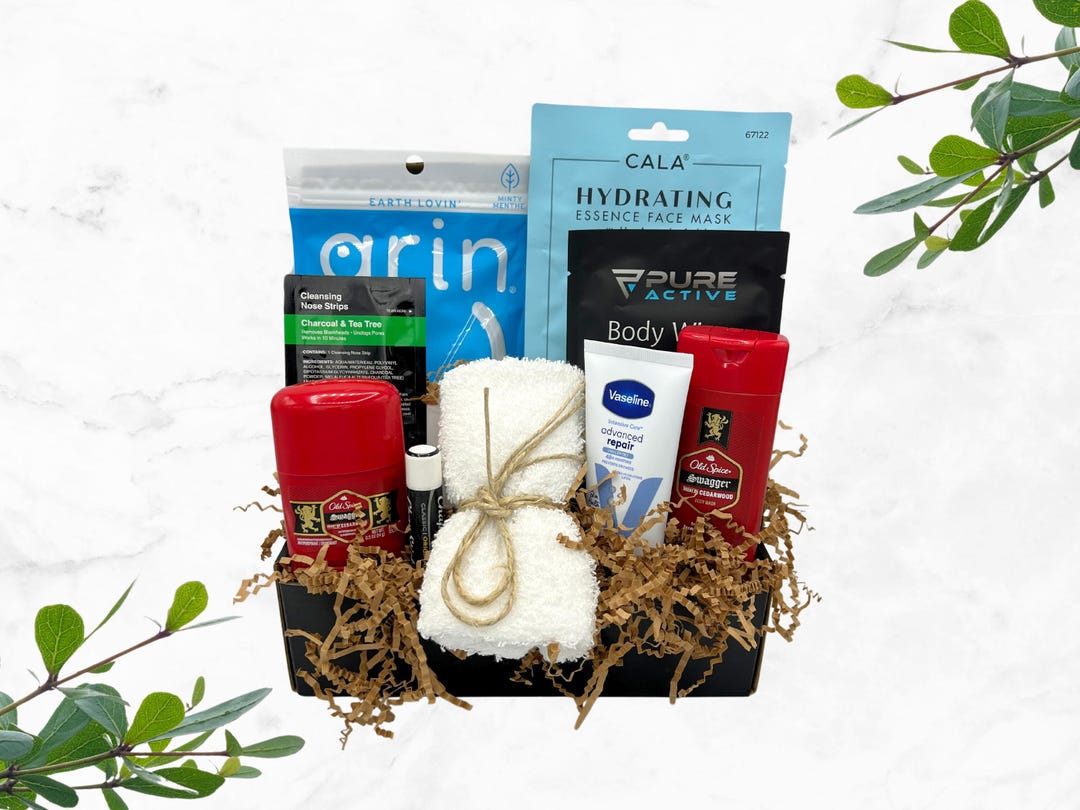 Men's Self-care Gift Box | Gift for Him | Military Care Package ...