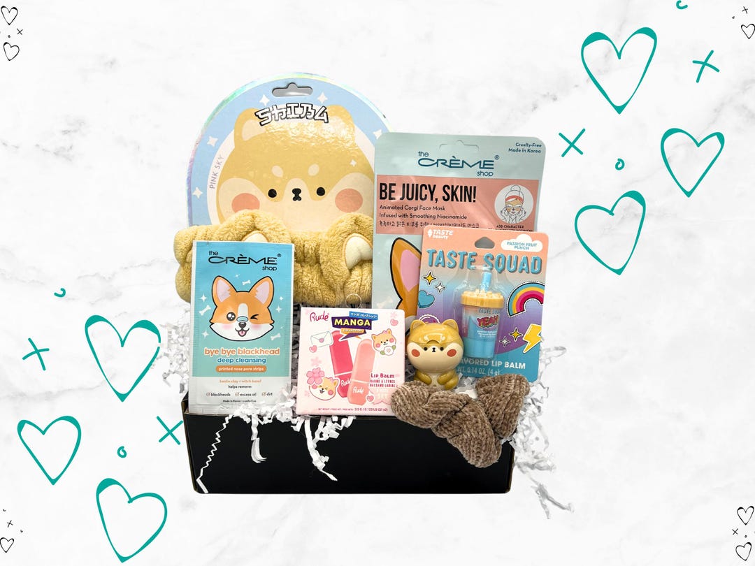 Shiba Inu Gifts | Dog Mom | Selfcare Gift Set | Cute Shiba Gift Box ...