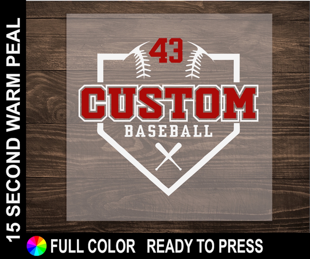 Custom Baseball Dtf Transfer, Baseball Transfers, Sport Dtf - Etsy