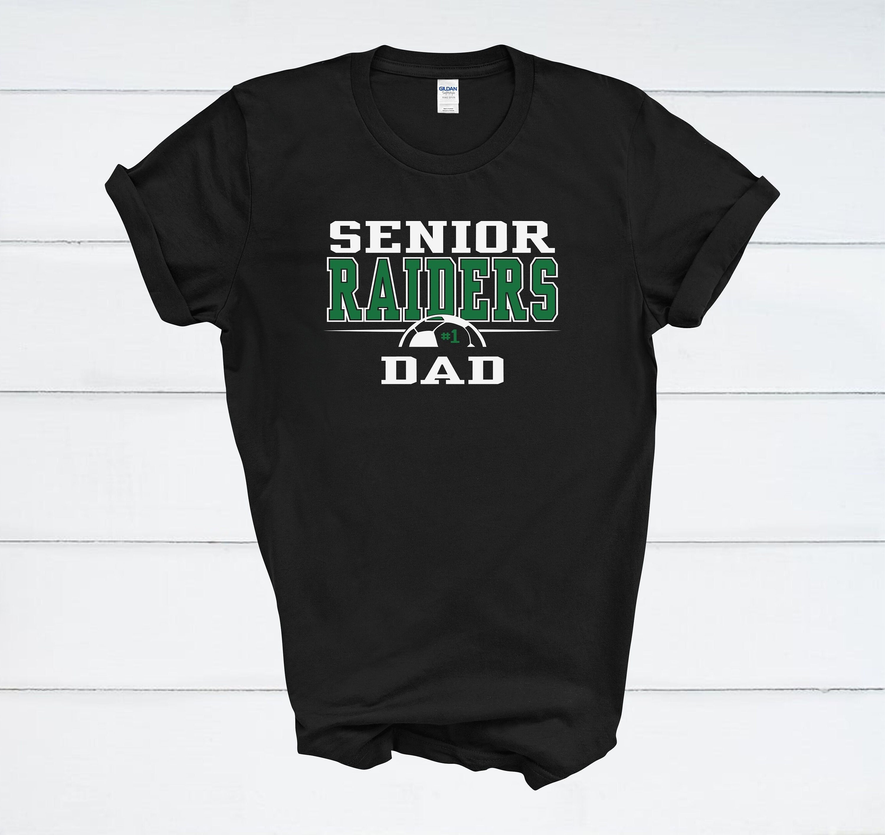 Customized Senior Soccer Dad T-shirt Personalized Soccer Dad - Etsy