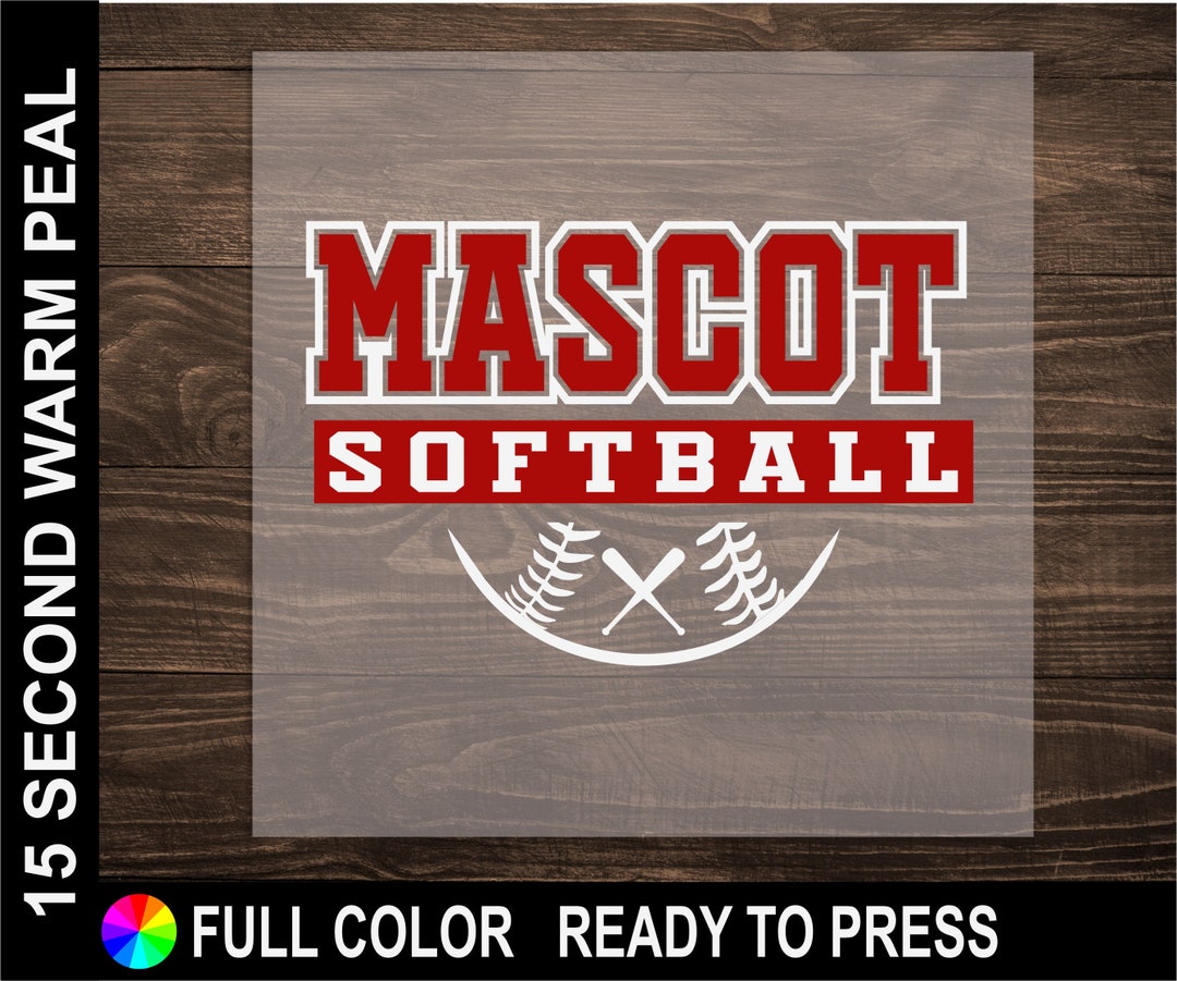 Custom Softball DTF Ready to Print Transfer, Softball Team DTF Transfer ...