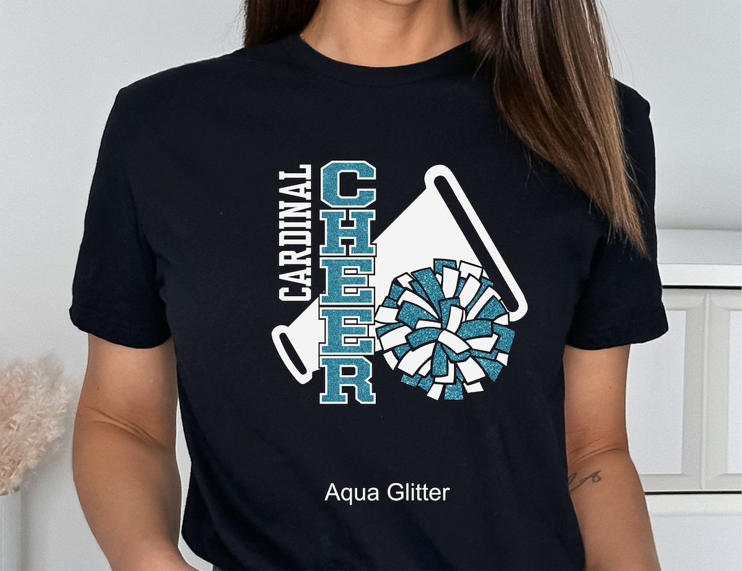 Personalized Cheer Shirt With Team Mascot, Cheer Camp T-shirt ...