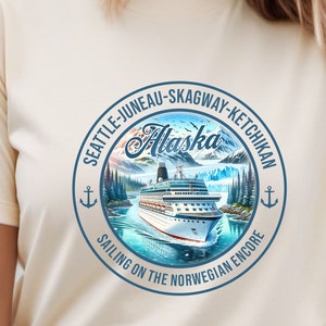 Personalized Alaska Cruise Shirt: Celebrate Family, Birthdays, and ...