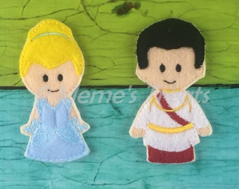 Cinderella puppets | Etsy
