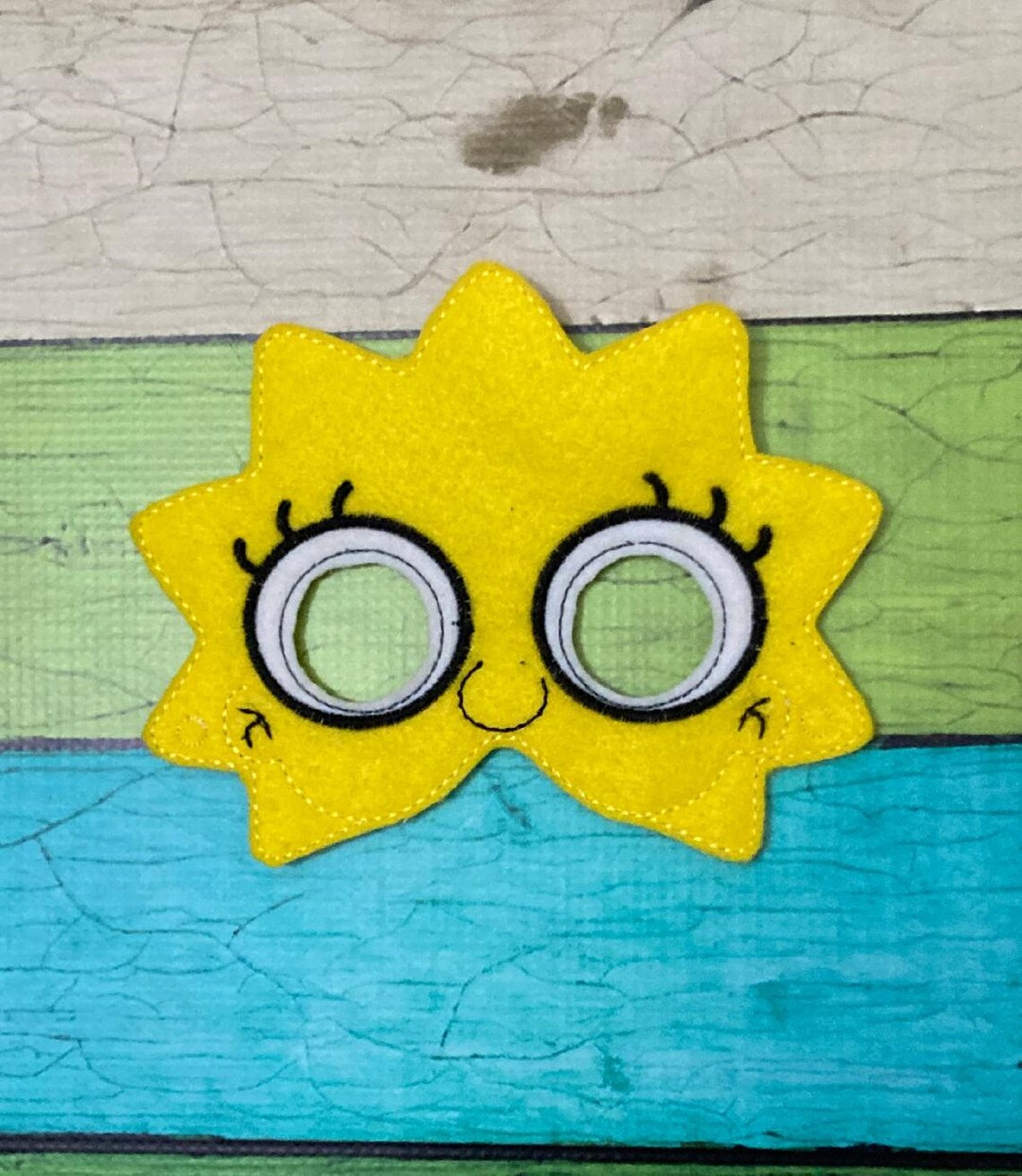 Simpsons Family Felt Mask - Deluxe Felt Mask -- Kids Mask – Costume ...