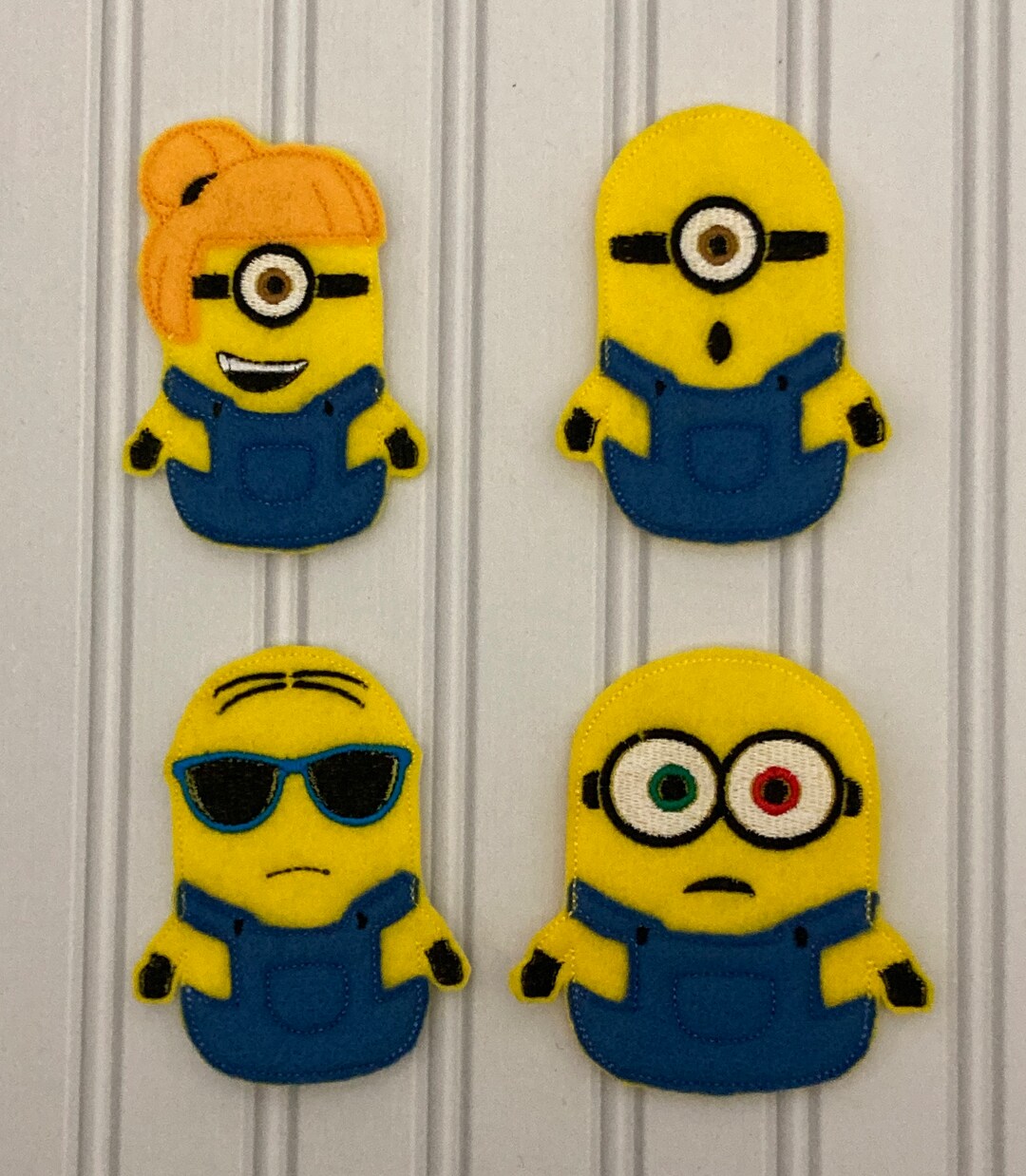 Set of 4 Finger Puppets - Inspired by Despicable Movie - Etsy