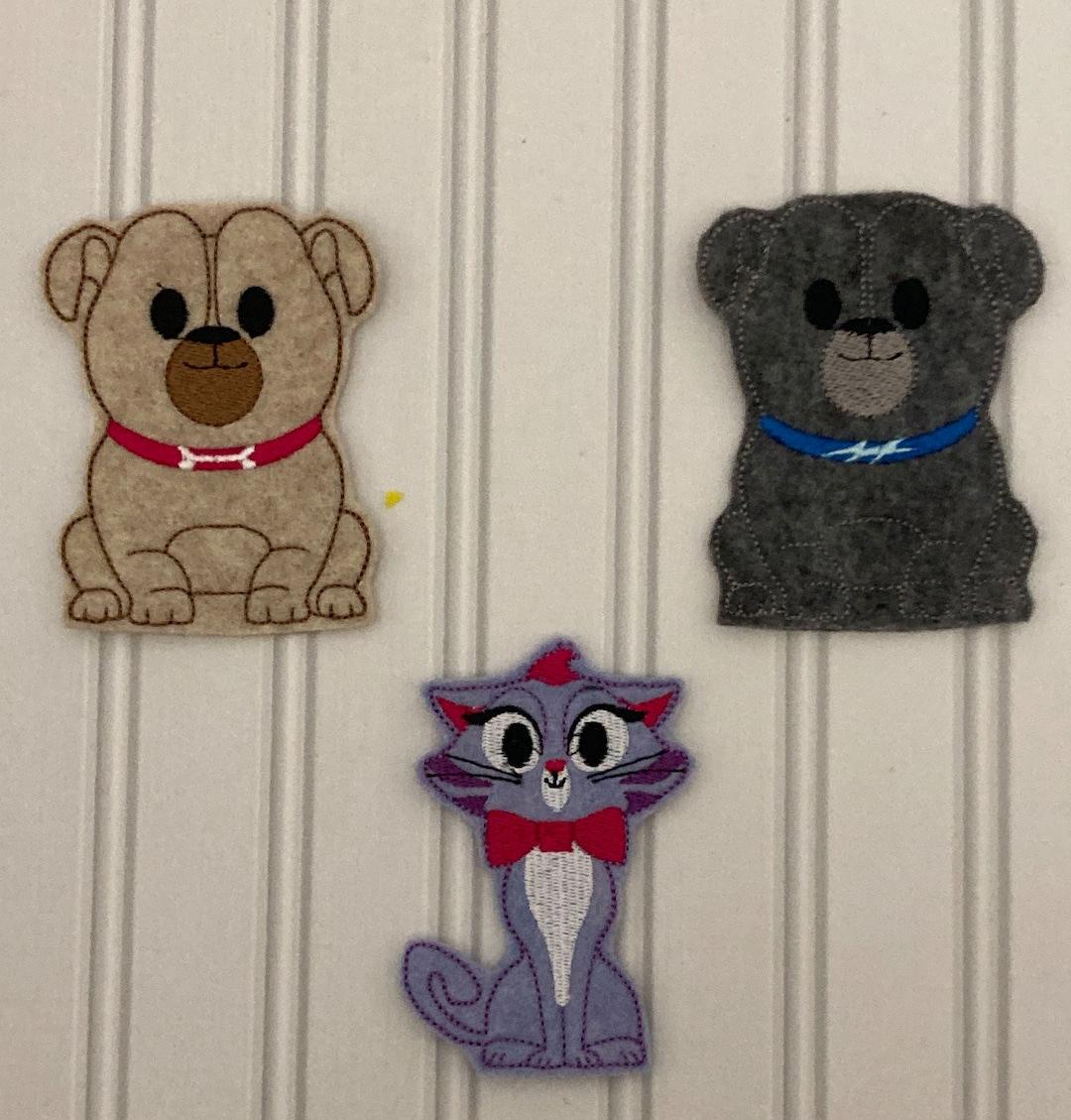 Set of 3 Finger Puppets - Inspired by TV Cartoon Show - Etsy