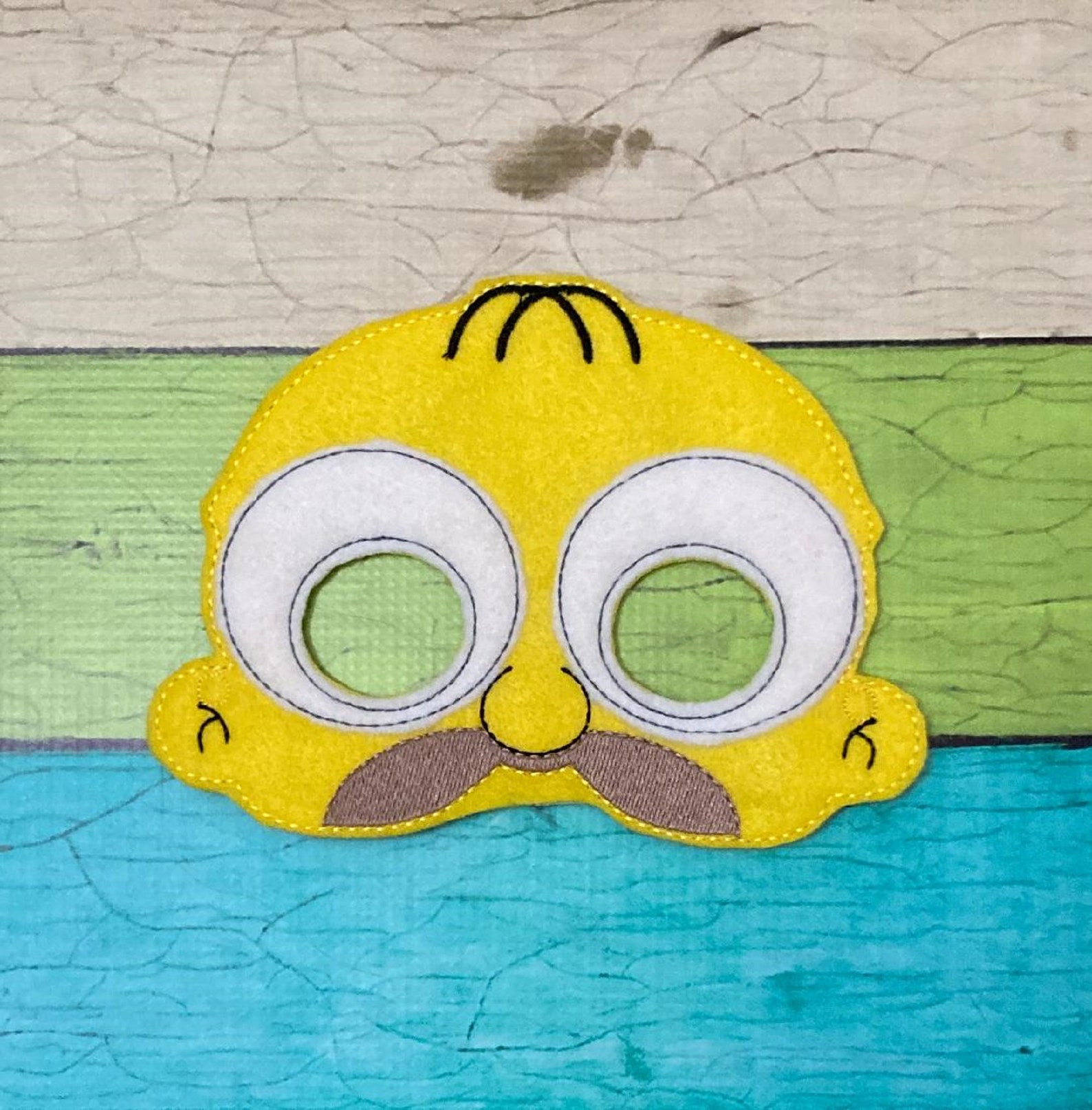 Simpsons Family Felt Mask - Deluxe Felt Mask -- Kids Mask – Costume ...