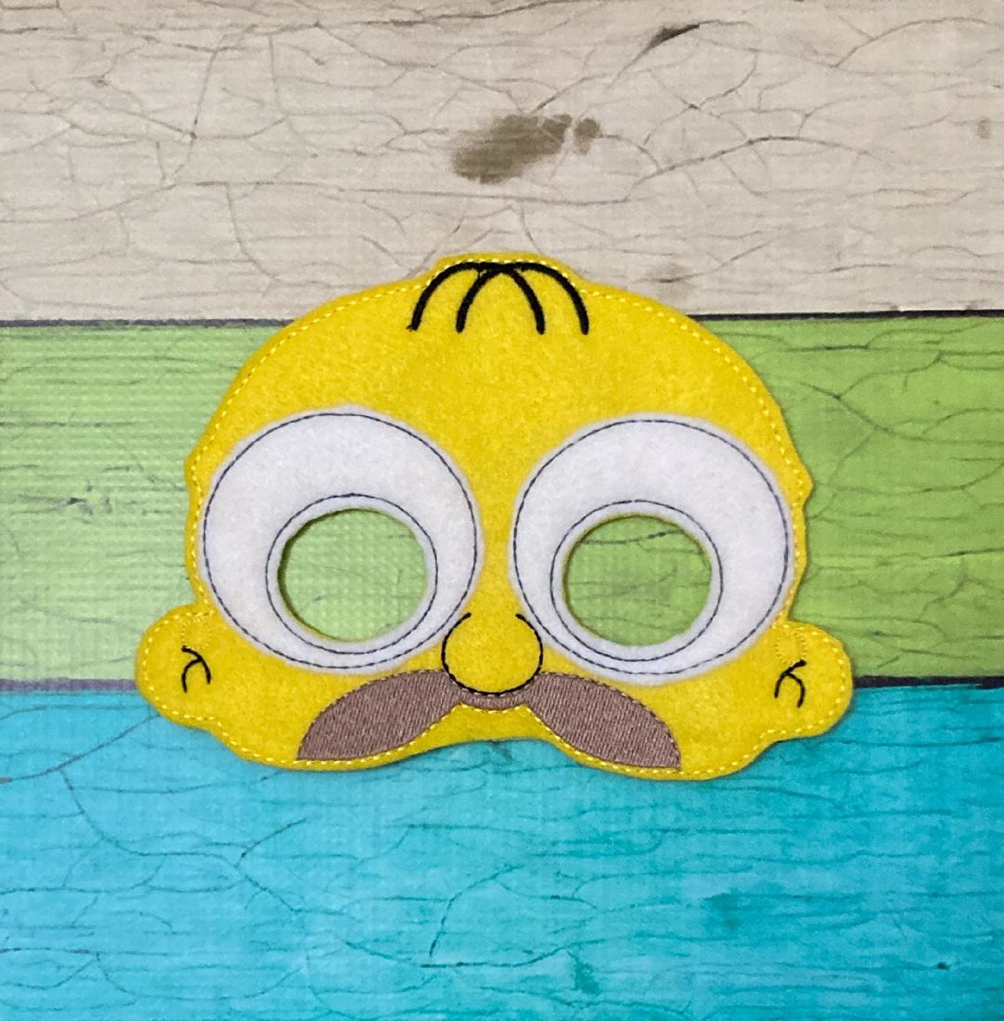 Simpsons Family Felt Mask - Deluxe Felt Mask -- Kids Mask – Costume ...