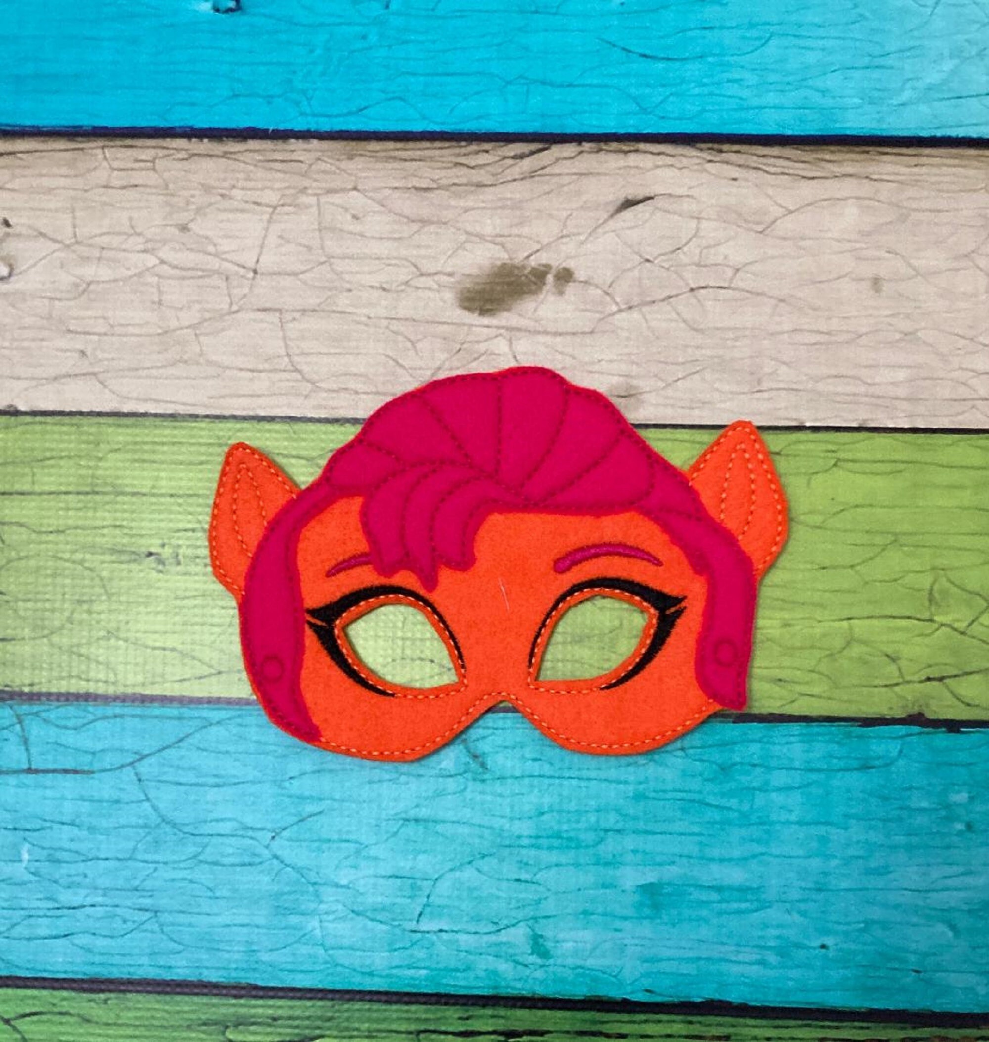 New Pony Felt Mask - Deluxe Felt Mask -- Kids Mask – Costume – Dress-up ...