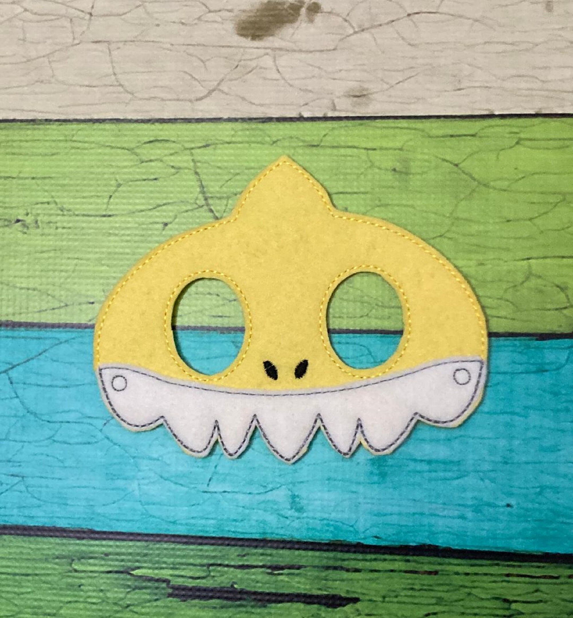 New Shark Felt Mask - Deluxe Felt Mask -- Kids Mask – Costume – Dress ...