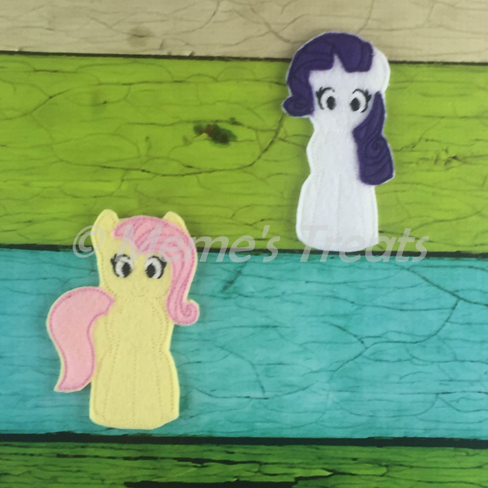 Set of 6 Finger Puppets - Inspired by Pony TV Show - Etsy