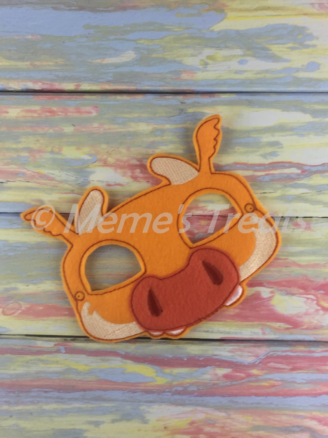 Adventure Felt Mask Deluxe Felt Mask Kids Mask Costume - Etsy