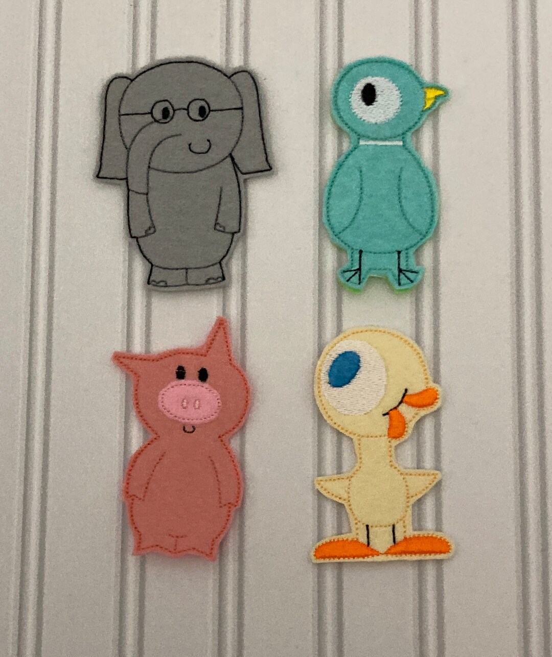 Set of 4 Finger Puppets - Inspired by Children's Book - Etsy