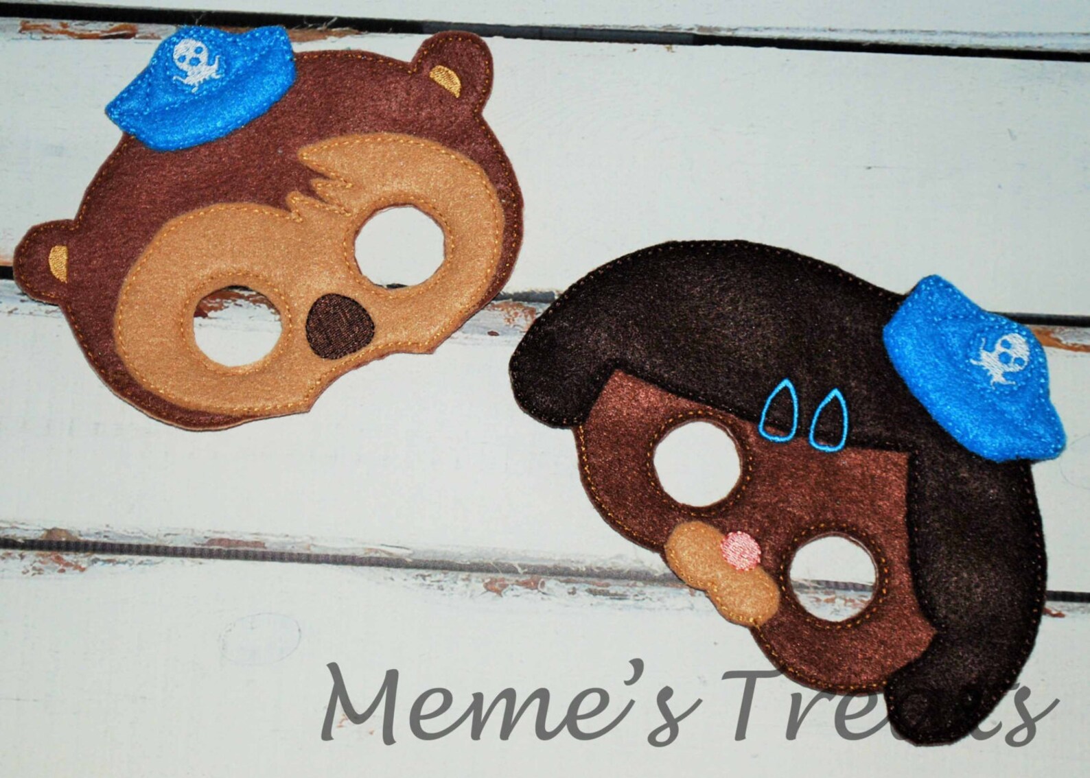 Deluxe Felt Mask Kids Mask Inspired by Animal Ocean - Etsy