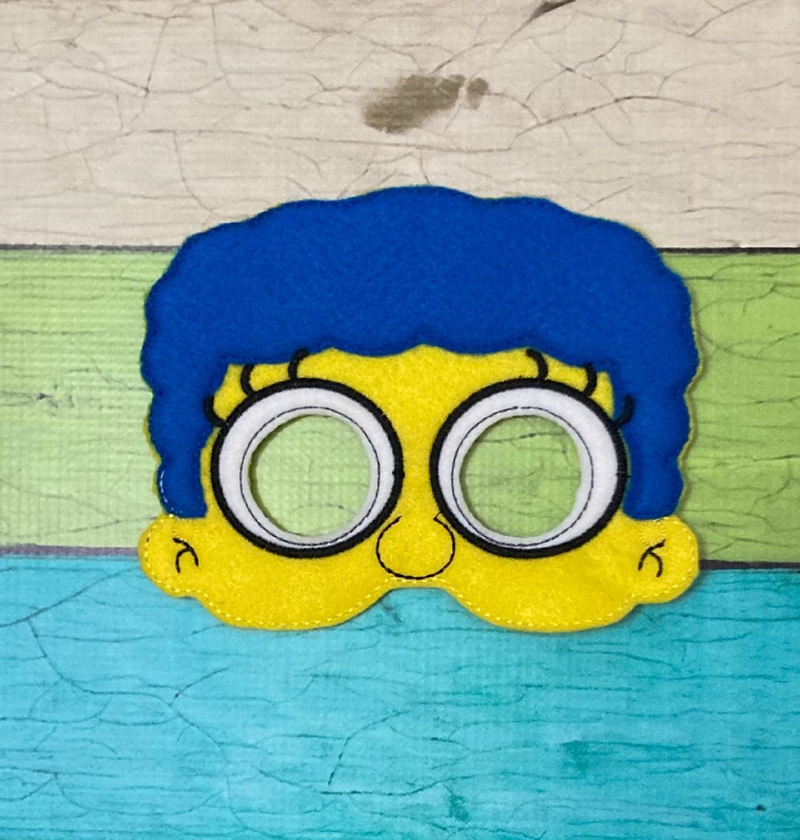 Simpsons Family Felt Mask - Deluxe Felt Mask -- Kids Mask – Costume ...