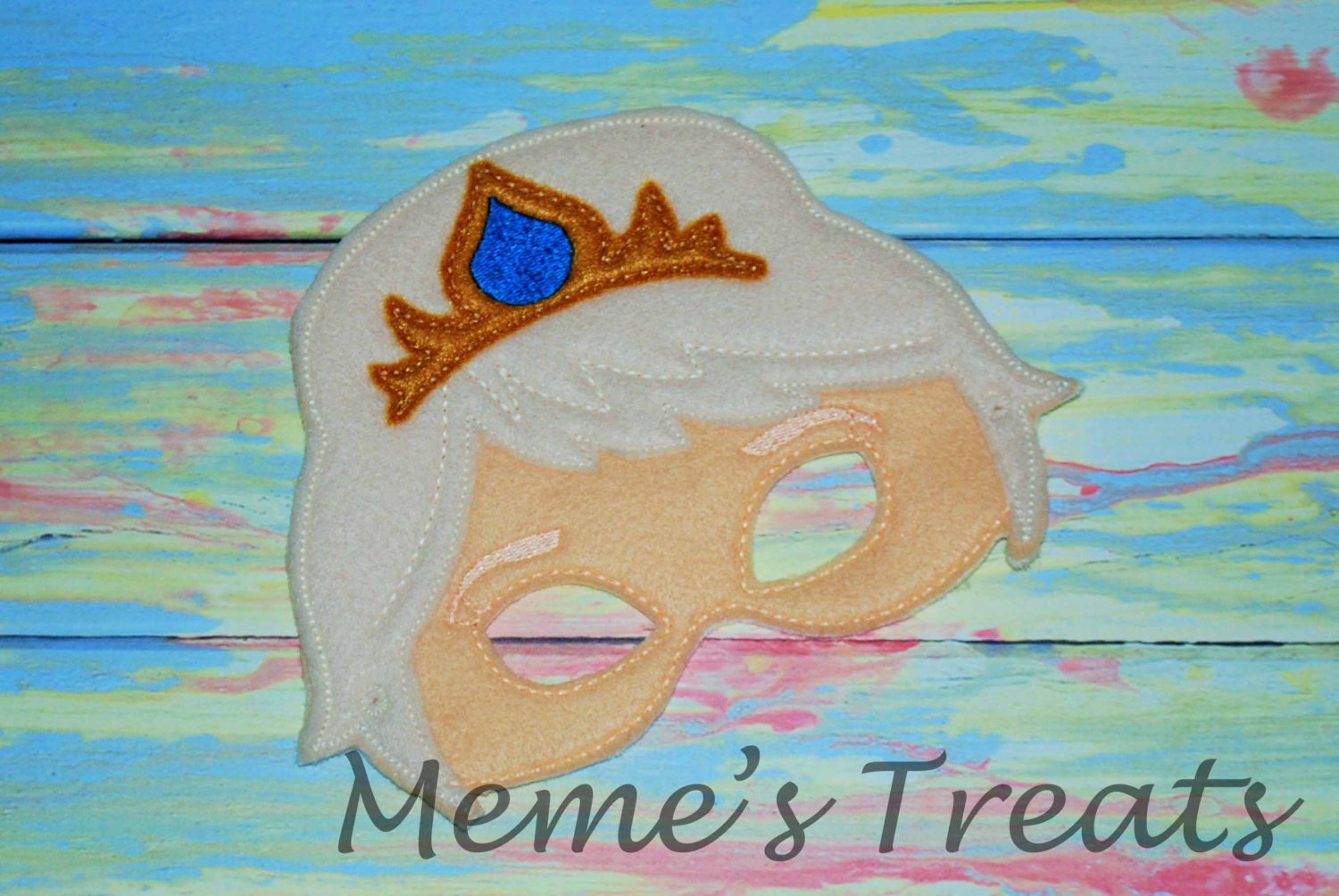 Deluxe Felt Mask Kids Mask Inspired by Frozen Costume - Etsy