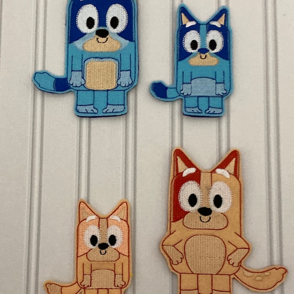 Bluey Finger Puppets - Etsy