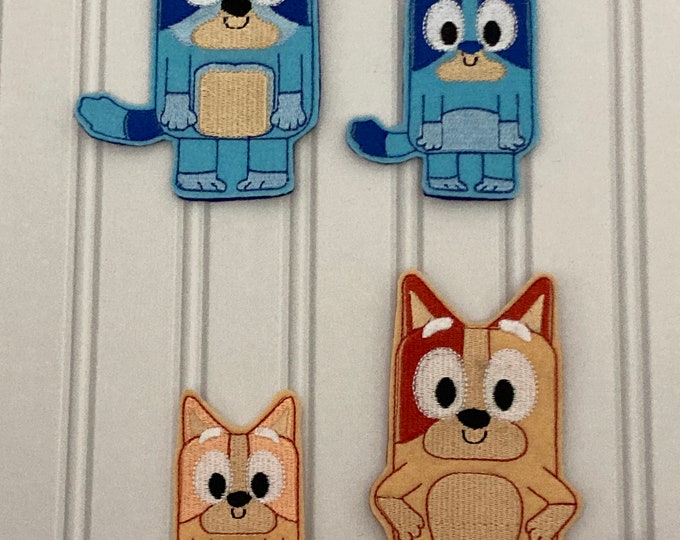 Bluey Family Hand Puppets - Etsy