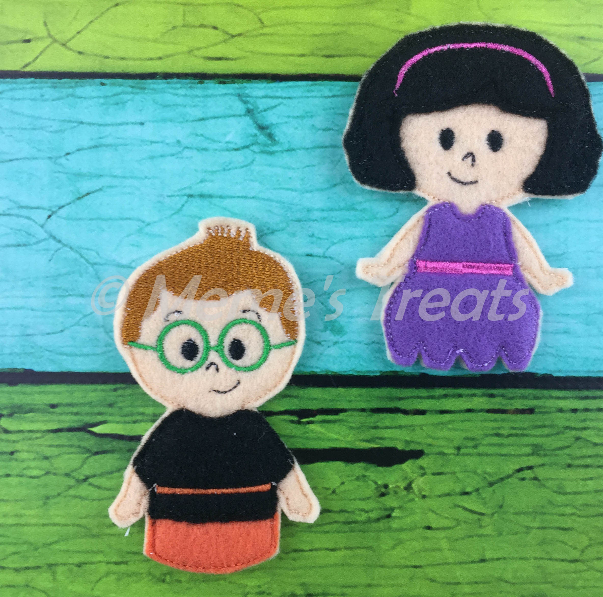 Set of 4 Finger Puppets and Rocket - Inspired by Einstein Friends Show ...