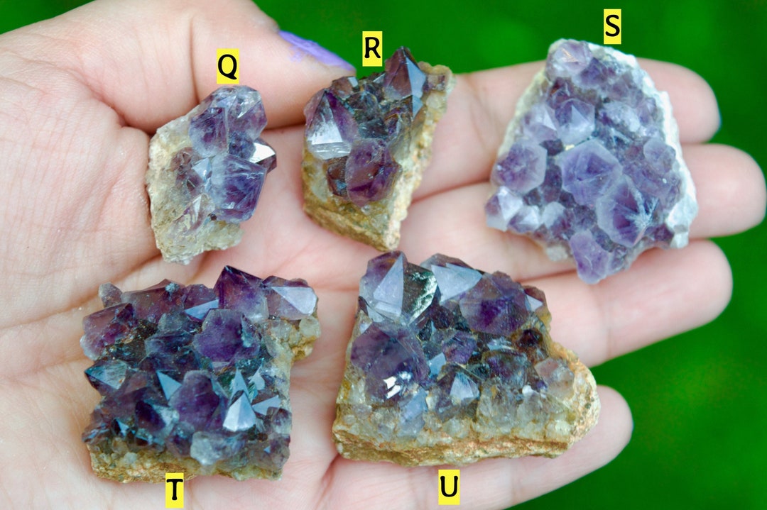 Mini Amethyst Cluster From Brazil - Etsy