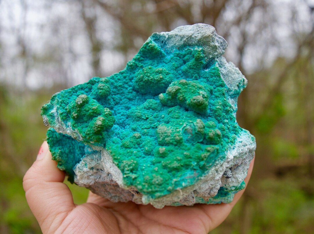 Botryoidal Chrysocolla Specimen From Congo Stone of Empowerment ...